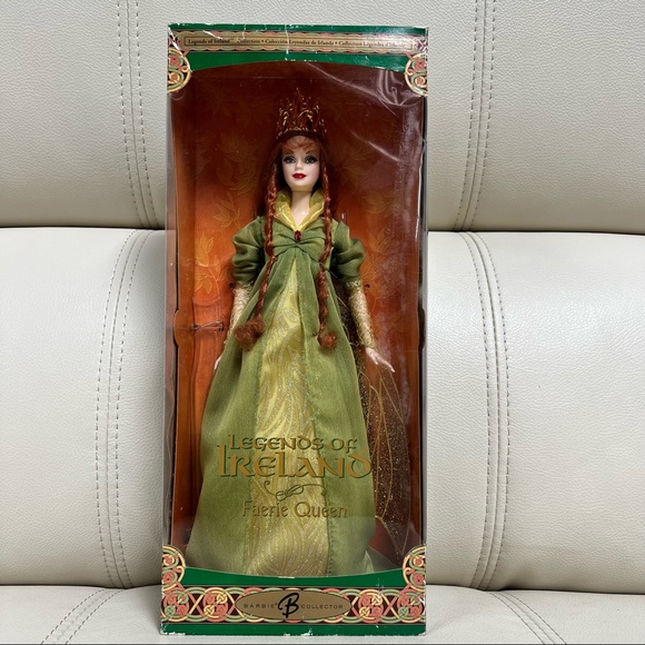 Barbie | Toys | Barbie Legends Of Ireland Faerie Queen Collectible Doll ...